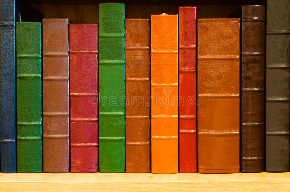 Shelf of Books stock image. Image of book, reading, library - 23061407