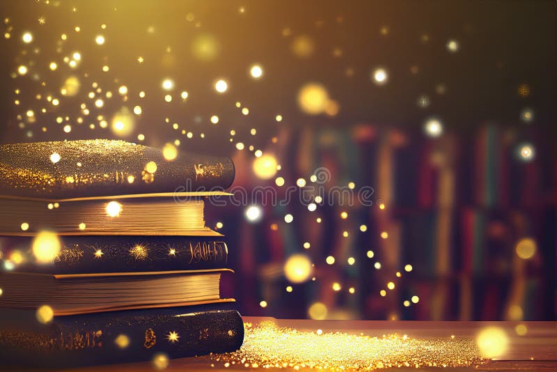 Shelf with books stock illustration. Illustration of bookstore - 269358562