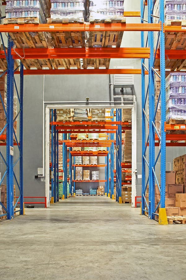 Shelf corridor stock photo. Image of merchandise, freight - 3258648