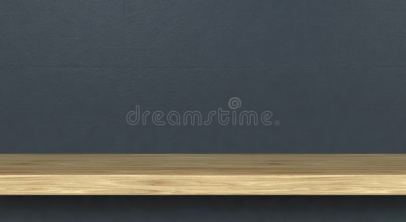 Shelf on a Wall Front stock photo. Image of indoors, space - 28151712