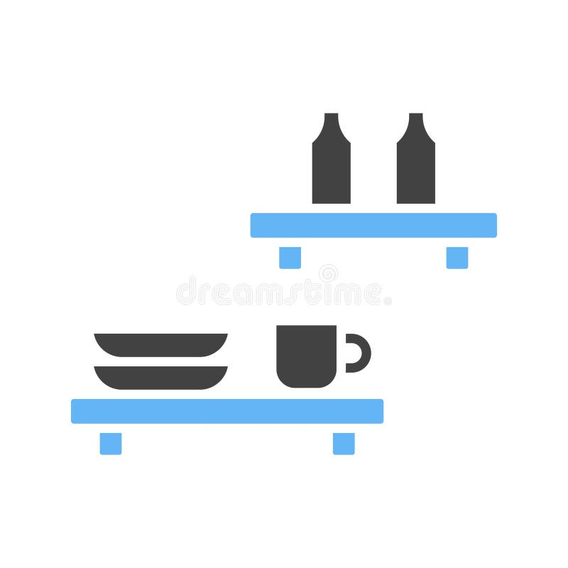 Shelf Icon Image. stock vector. Illustration of design - 290218942