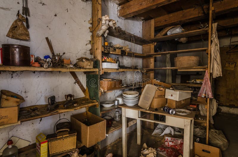 Objects in old house stock image. Image of oblivion - 104858289