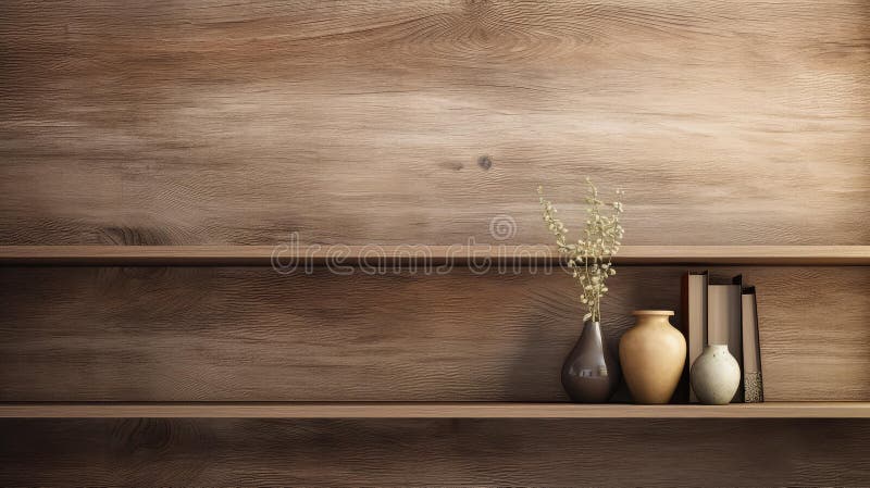 Shelf Realistic Wood Texture Stock Illustration - Illustration of ...