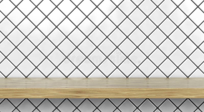 Shelf on a Wall Front stock photo. Image of indoors, space - 28151712