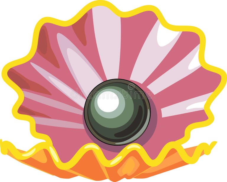 Sea Shell Perl Stock Illustrations – 393 Sea Shell Perl Stock ...