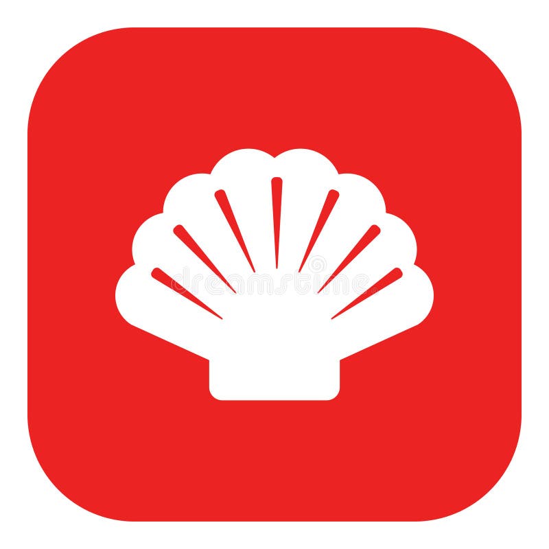 Shell and app icon stock vector. Illustration of symbol - 233780934