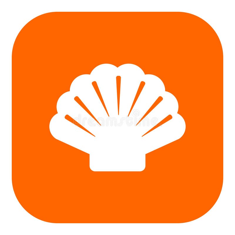 Shell and app icon stock vector. Illustration of vector - 238371491