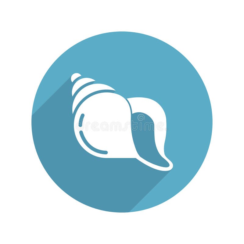 Shell and circle stock vector. Illustration of aquatic - 162386887