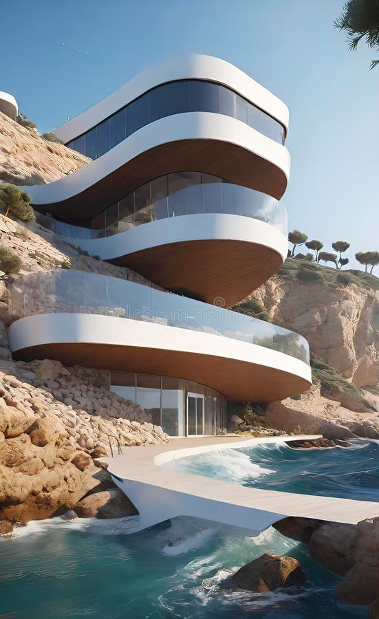 Shell and Clamshell Canopy with Brackets and Beautiful Shape, Modern ...