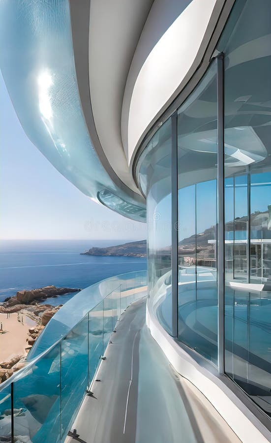 Shell and Clamshell Canopy with Brackets and Beautiful Shape, Modern ...