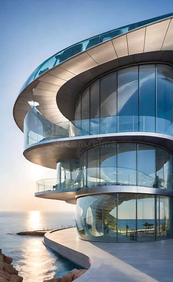 Shell and Clamshell Canopy with Brackets and Beautiful Shape, Modern ...