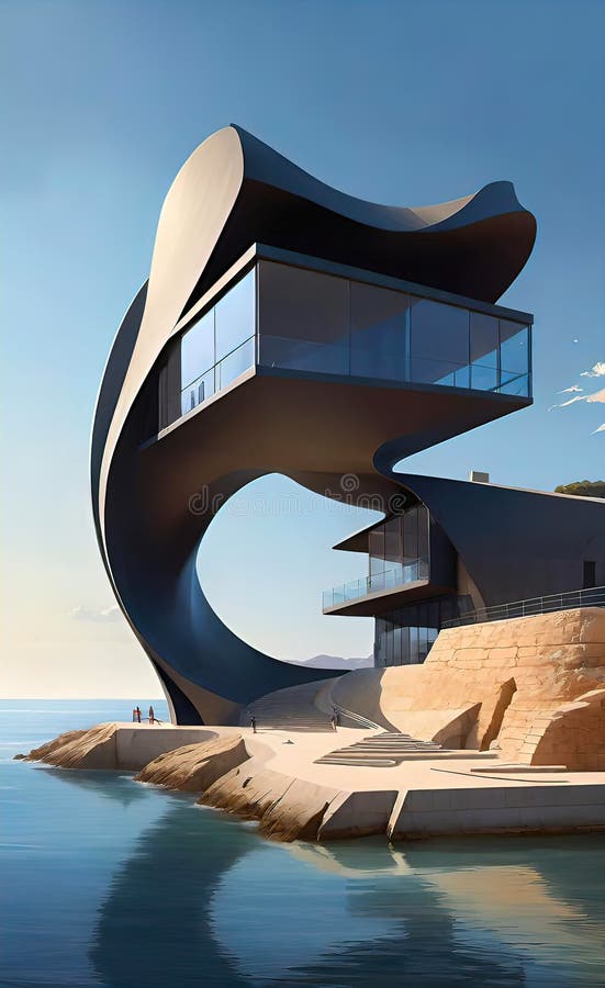 Shell and Clamshell Canopy with Brackets and Beautiful Shape, Modern ...