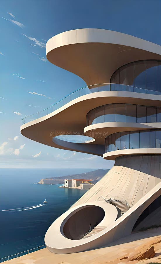 Shell and Clamshell Canopy with Brackets and Beautiful Shape, Modern ...