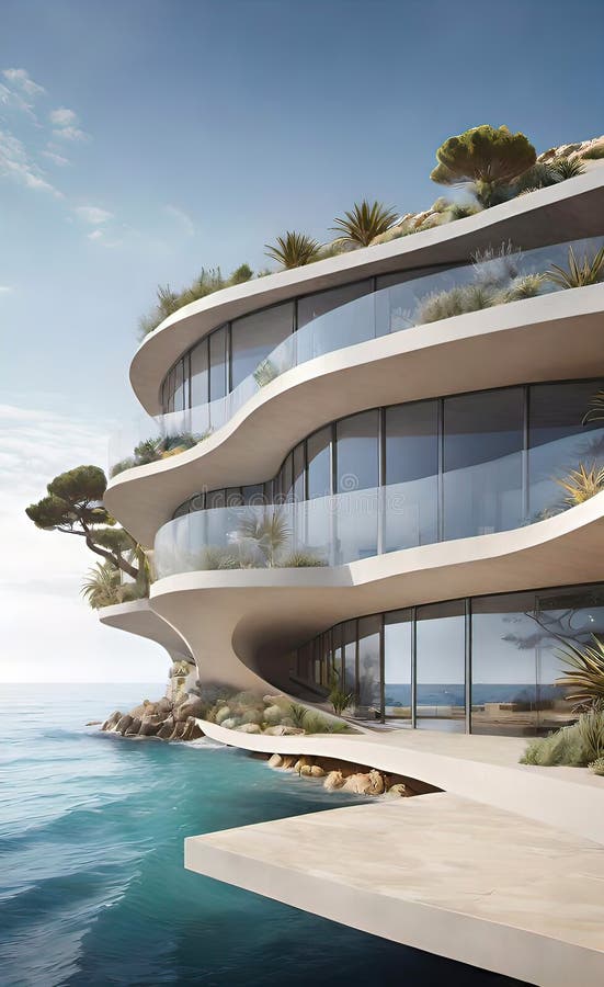 Shell and Clamshell Canopy with Brackets and Beautiful Shape, Modern ...