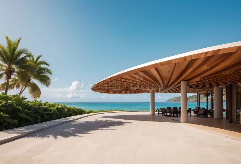 Shell and Clamshell Canopy with Brackets and Beautiful Shape, Modern ...