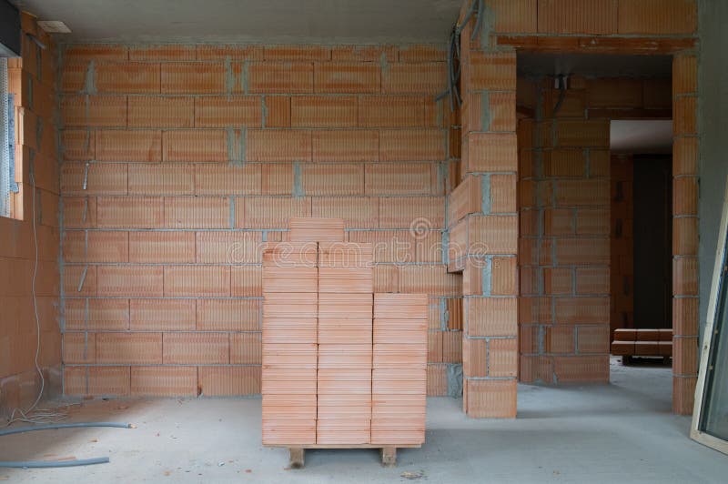 Shell Construction of an Apartment in Germany Made of Bricks from the ...