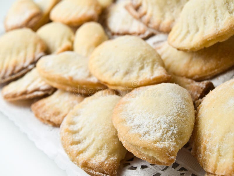 Shell cookies stock photo. Image of temptation, shell - 12399240