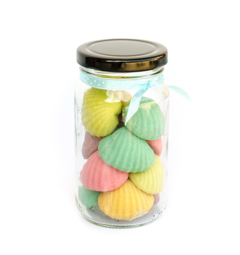 Shell Cookies stock photo. Image of biscuit, candy, choice - 42972392