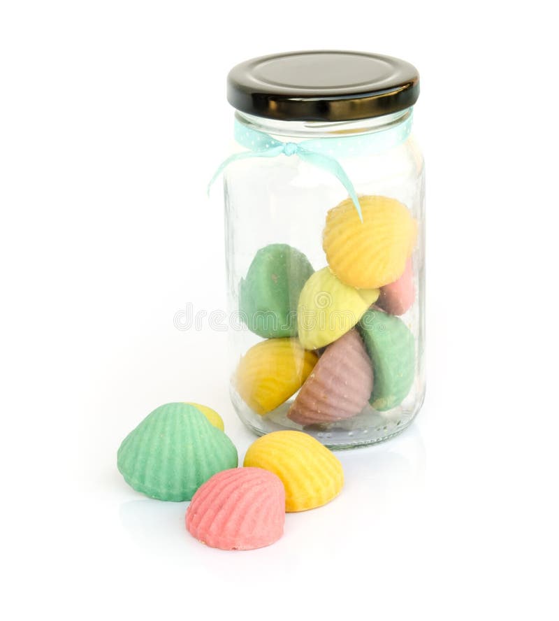 Shell Cookies stock photo. Image of biscuit, candy, choice - 42972392