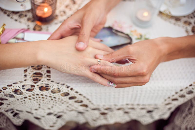 Shell with Engagement Ring Inside Stock Photo - Image of beautiful ...