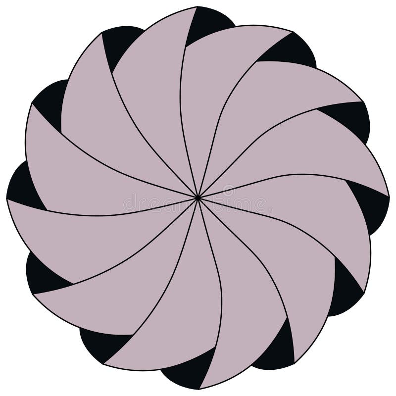 Shell flower stock illustration. Illustration of flower - 257996273