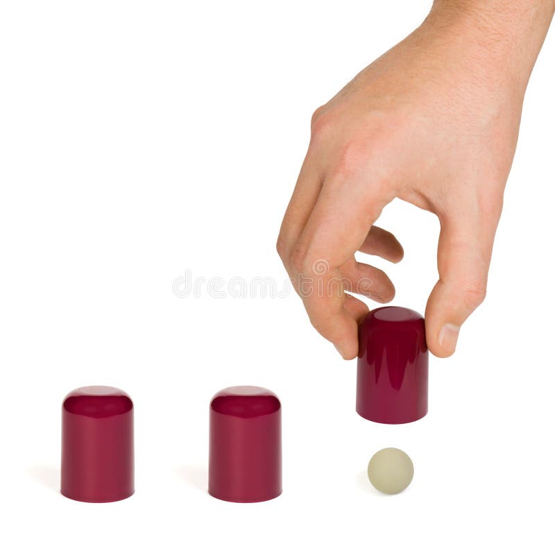 Shell Game II stock photo. Image of gamble, horizontal - 2756356