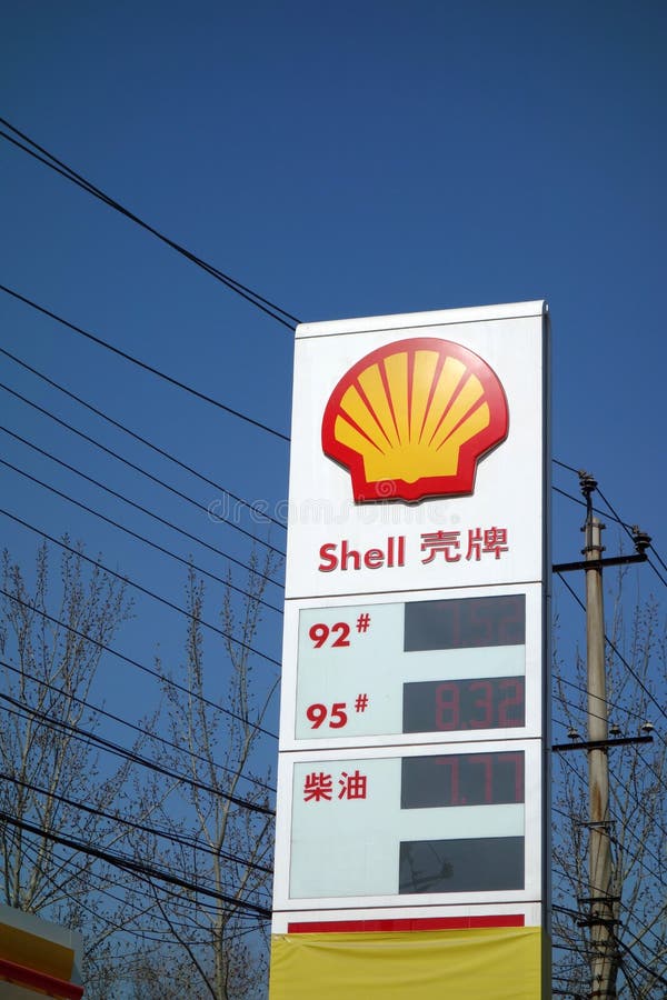 Shell gas station editorial photo. Image of business - 38855931