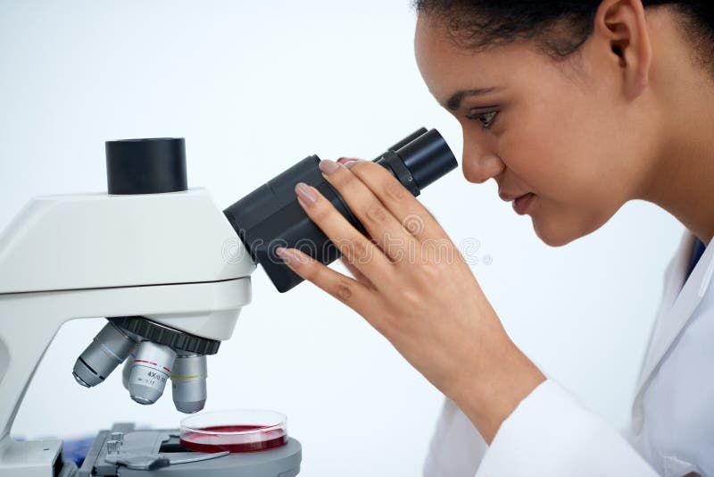 Shell Get To the Bottom of it. an Attractive Young Female Scientist ...