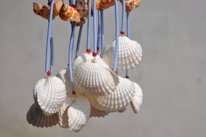 Handicraft on the Marine Theme. Stock Image - Image of shell, pattern ...