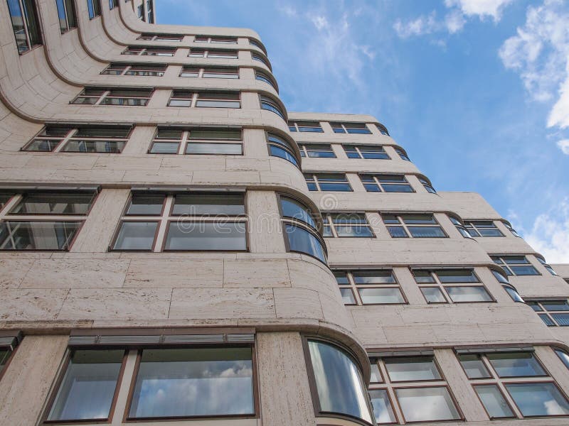 Shell Haus in Berlin editorial stock photo. Image of modernist - 41286983