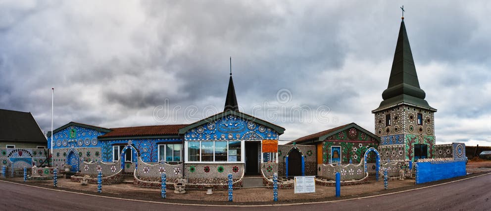 The Shell House in Thyboroen, Stock Photo - Image of house, thybor ...