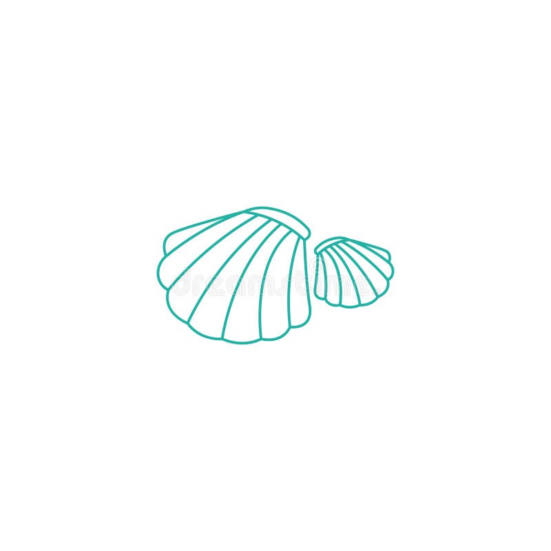 Shell Icon Logo Design Illustration Stock Illustration - Illustration ...