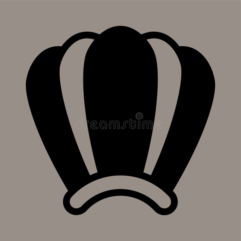 Shell Icon or Logo Illustration Vector Graphic with White Background ...