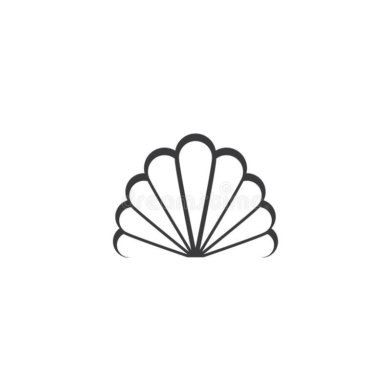 Shell Icon Vector Illustration Design Logo Stock Vector - Illustration ...
