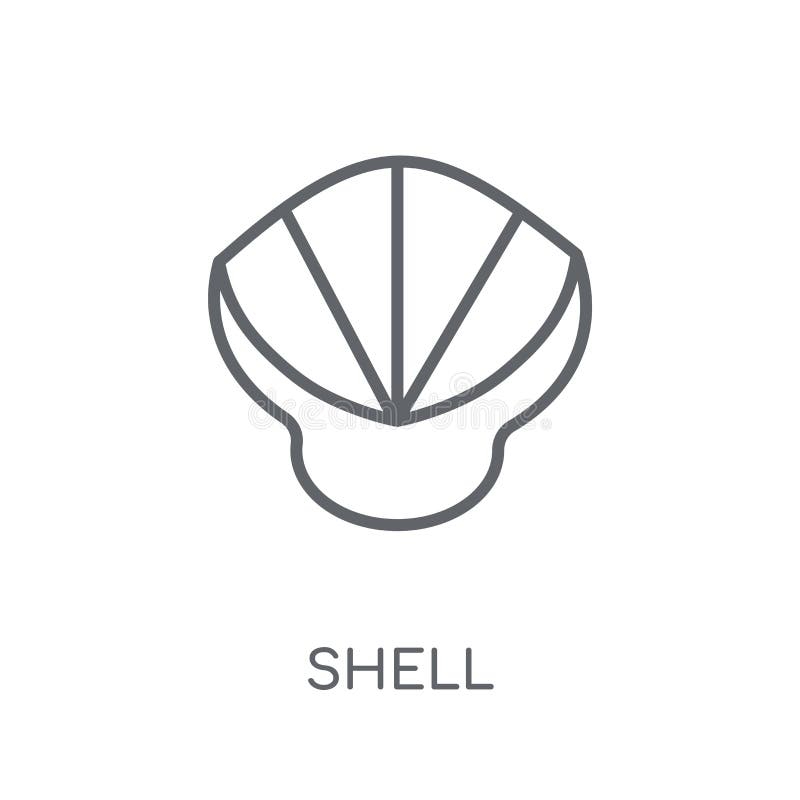 Shell Icon. Trendy Shell Logo Concept on White Background from S Stock ...