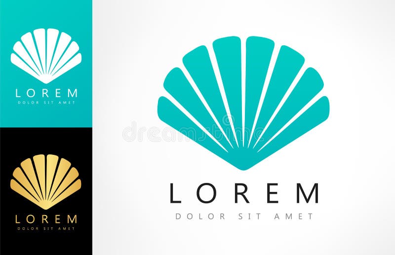 Shell Logo. Mollusk Vector. Stock Vector - Illustration of snail ...
