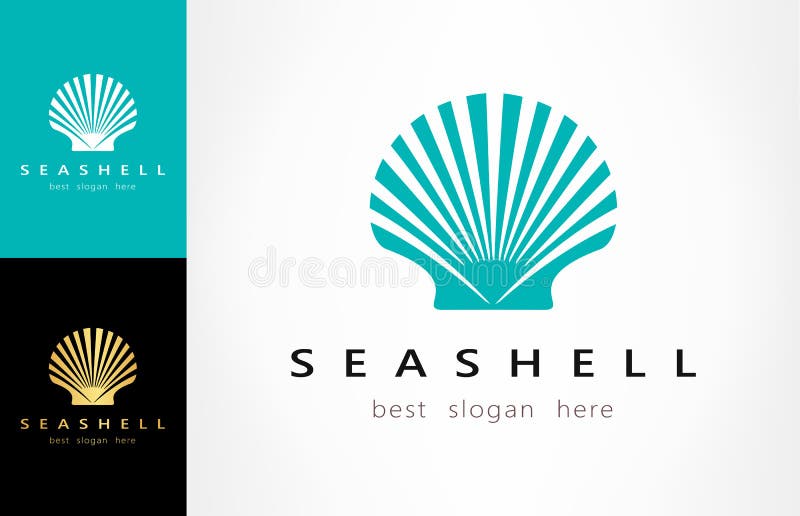 Shell Logo. Mollusk vector stock vector. Illustration of marine - 118466683