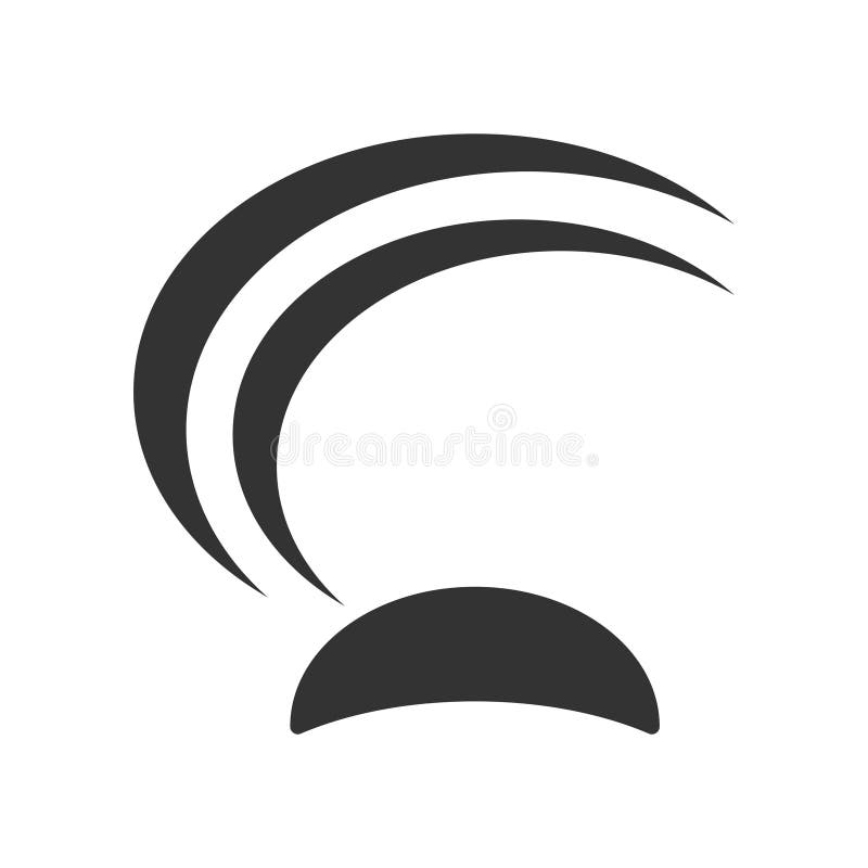 Shell Logo Template Icon stock vector. Illustration of design - 342069282