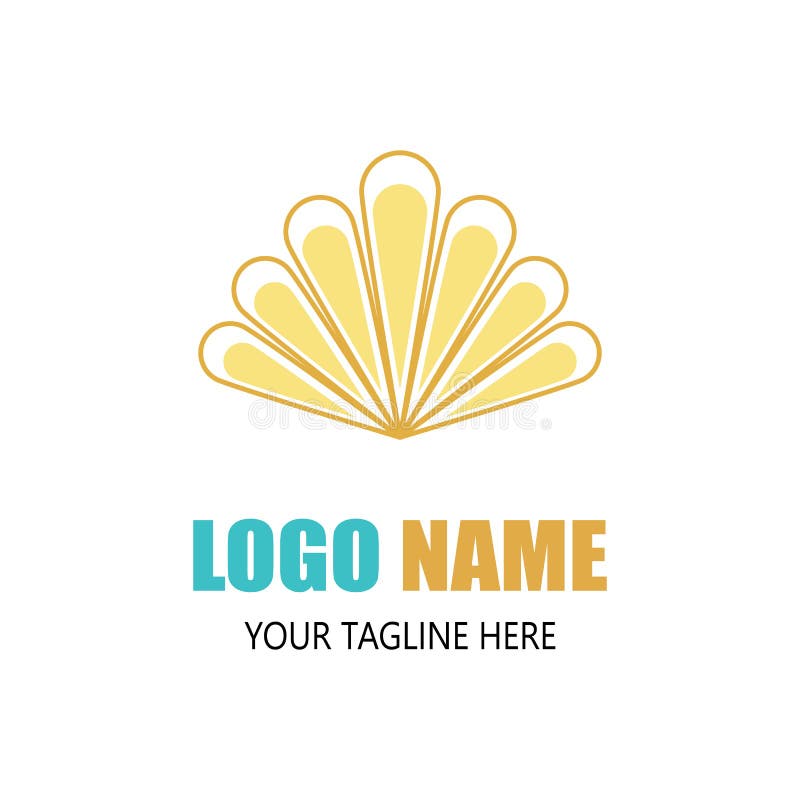 Shell Logo Template Vector Symbol Nature Stock Vector - Illustration of ...