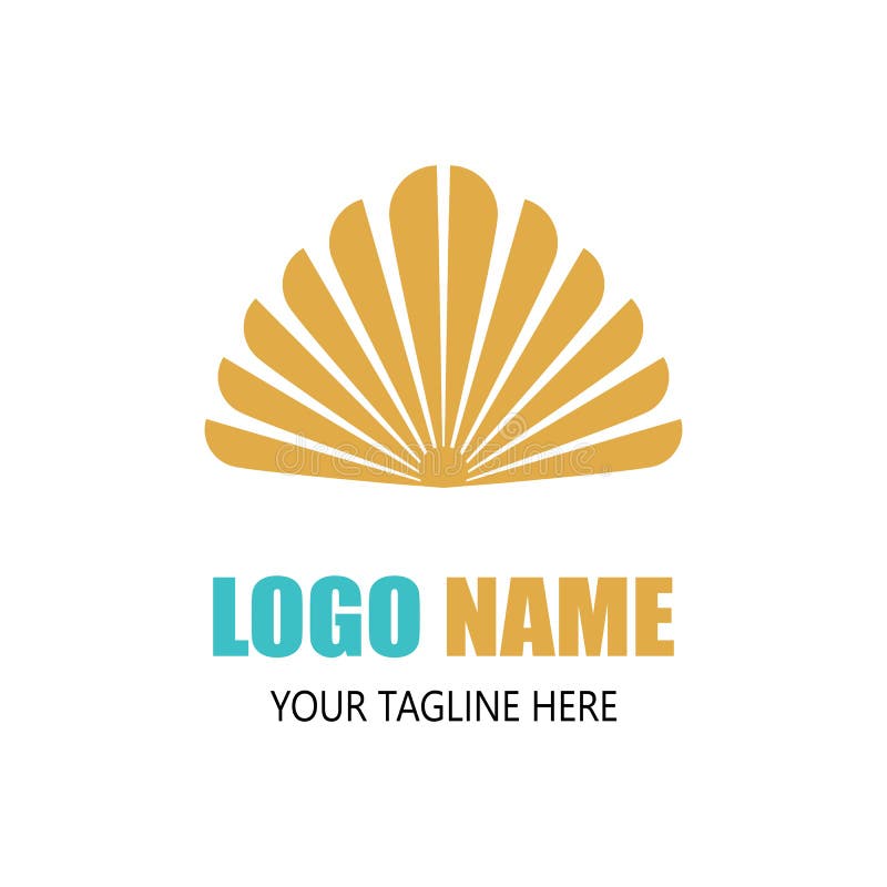 Shell Logo Template Vector Symbol Nature Stock Vector - Illustration of ...