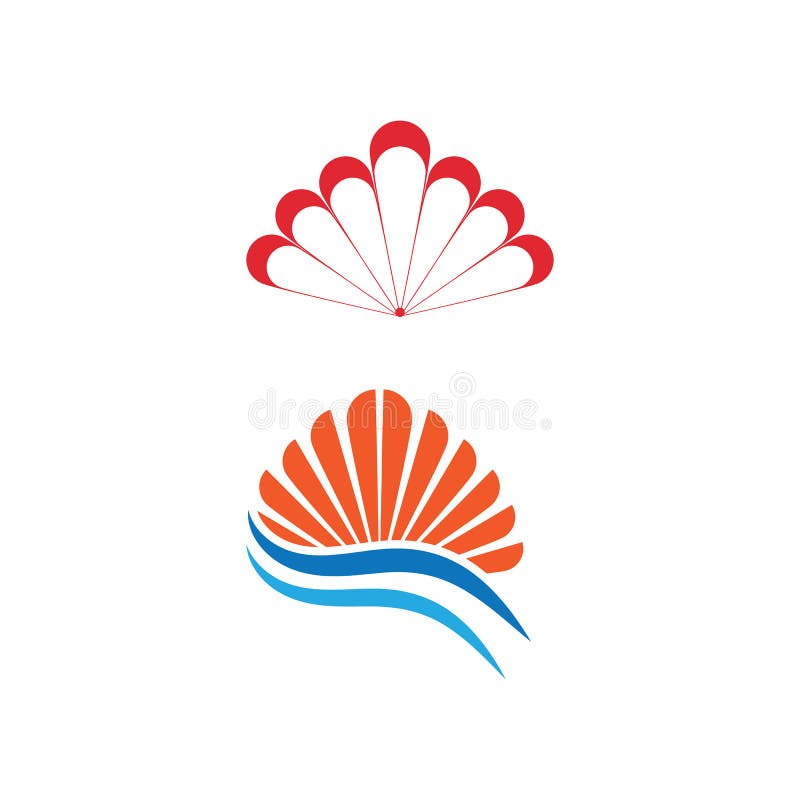 Shell Logo Template Vector Symbol Stock Vector - Illustration of animal ...
