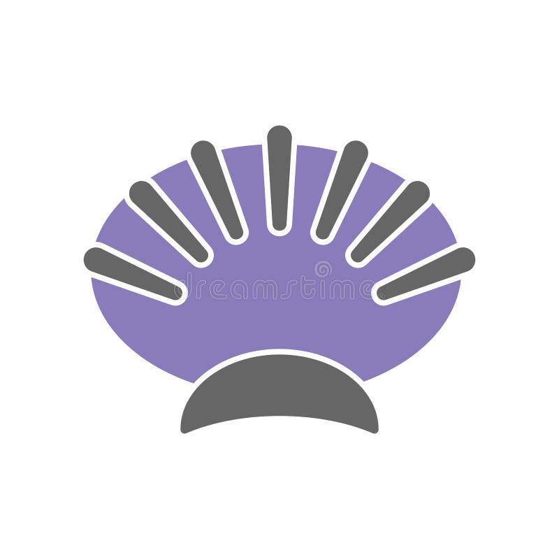 Shell Logo Template Icon stock illustration. Illustration of line ...