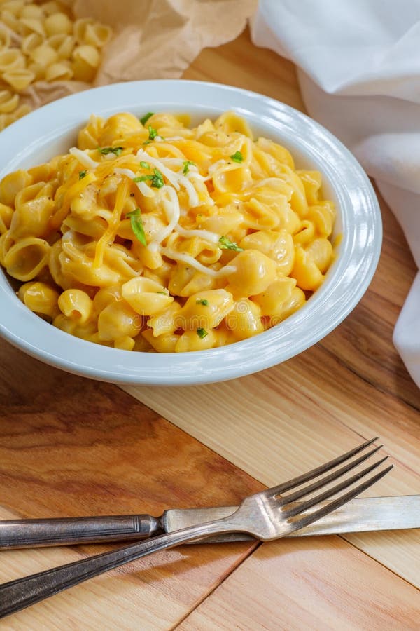 Shell Mac N Cheese stock image. Image of dinner, macaroni - 165575221