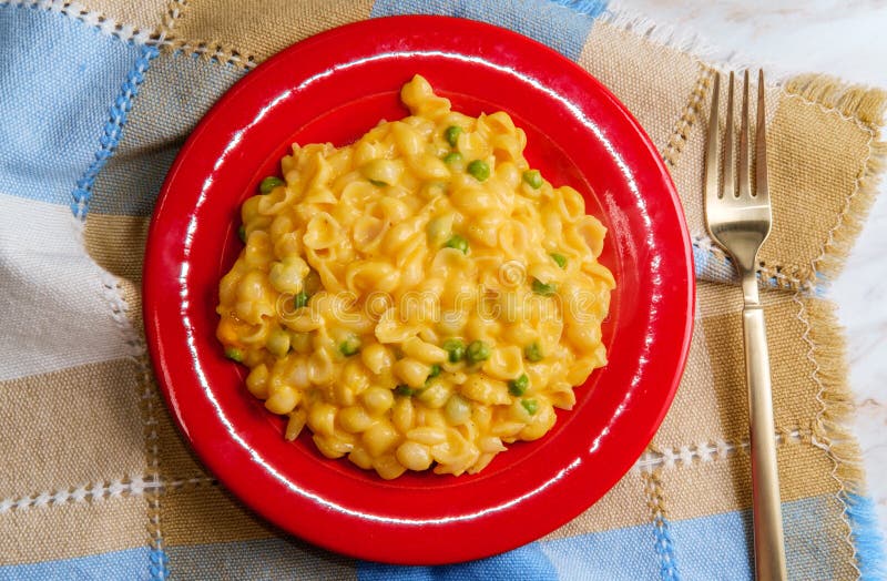 Shell Macaroni and Cheese stock photo. Image of delicious - 217224384