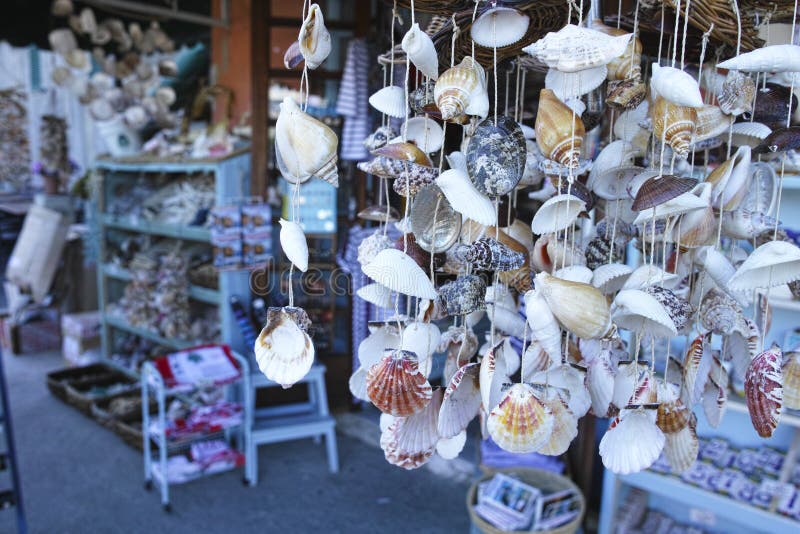 Shell at market stock image. Image of marketplace, rope - 40891195