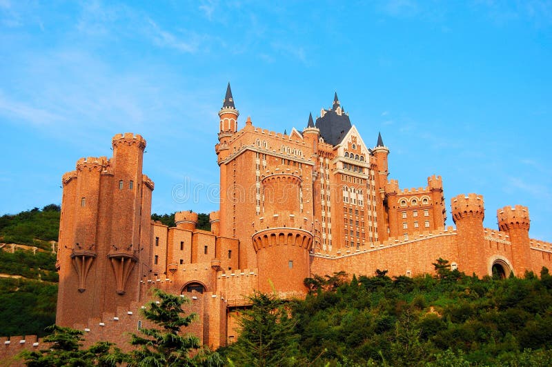 Shell Museum. Dalian, China. Stock Photo - Image of medieval, brick ...