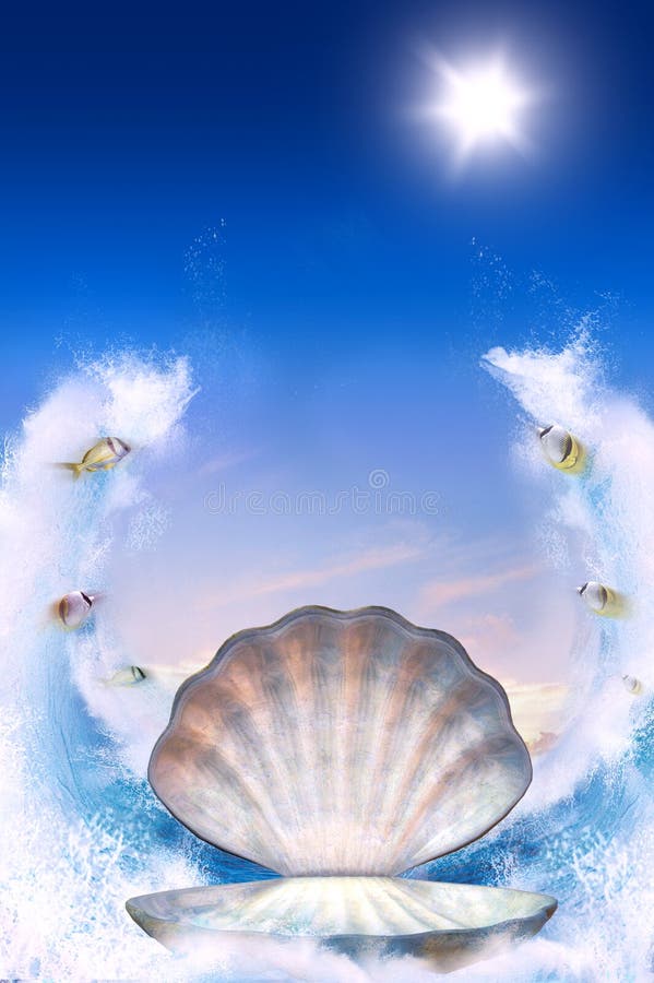 Shell para el Aphrodite foto de archivo. Imagen de misterio - 13609096