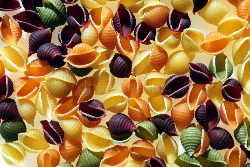 Shell Pasta stock photo. Image of ingredients, food, purple - 18502736