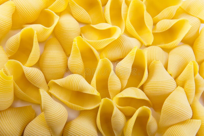 Shell Pasta. Abstract Background Stock Image - Image of kitchen, meal ...