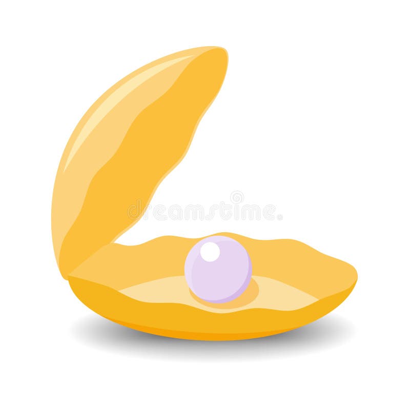 Shell Pearl Cartoon Stock Illustrations – 1,806 Shell Pearl Cartoon ...